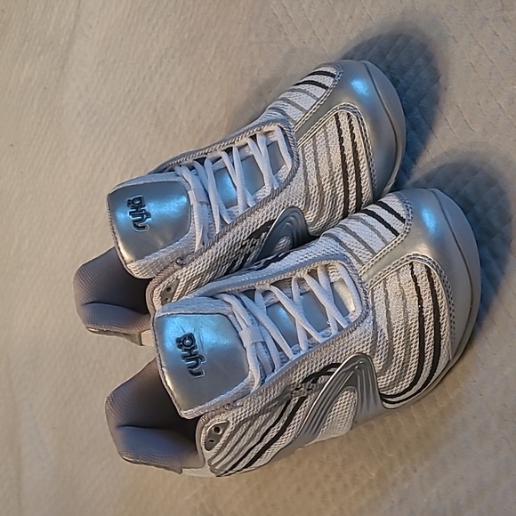 Ryka | Shoes | Ryka Studio D Training Athletic Shoes White Gray Silver ...